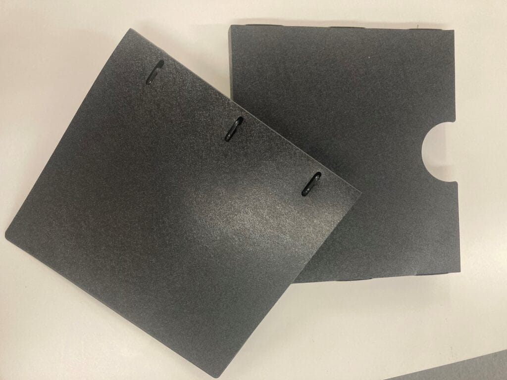 Binder with Slip Cover, Polypropylene, A4 40mm, Black - RWAHS