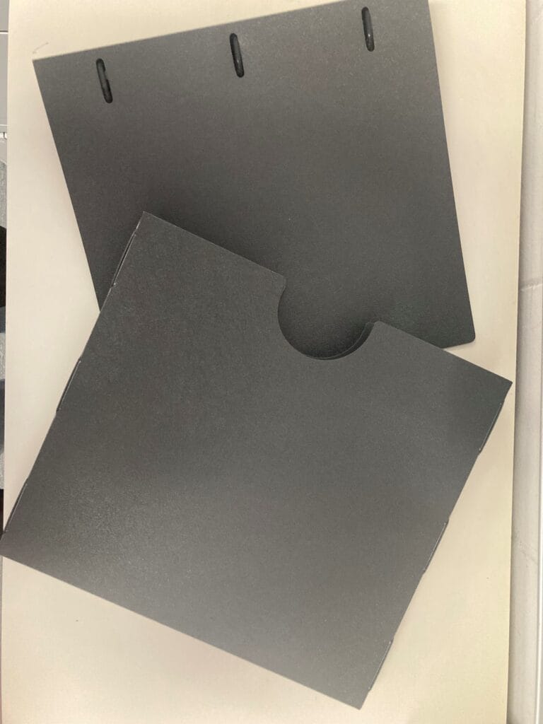 Binder with Slip Cover, Polypropylene, A4 40mm, Charcoal - RWAHS