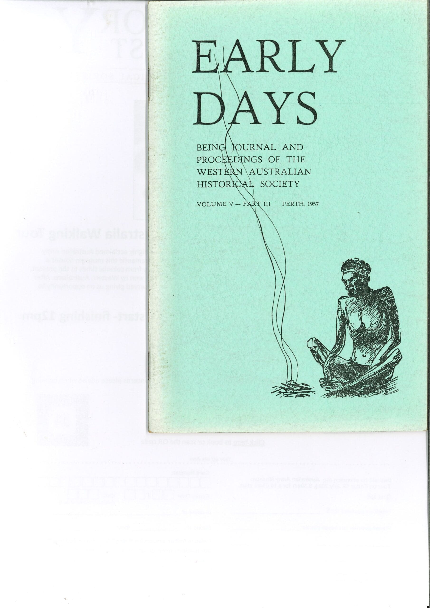 Early Days Vol 5 Pt 3 1957 - RWAHS
