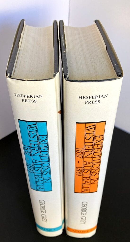 Expeditions in Western Australia 1837-1839 Vols. I & II by George Grey ...
